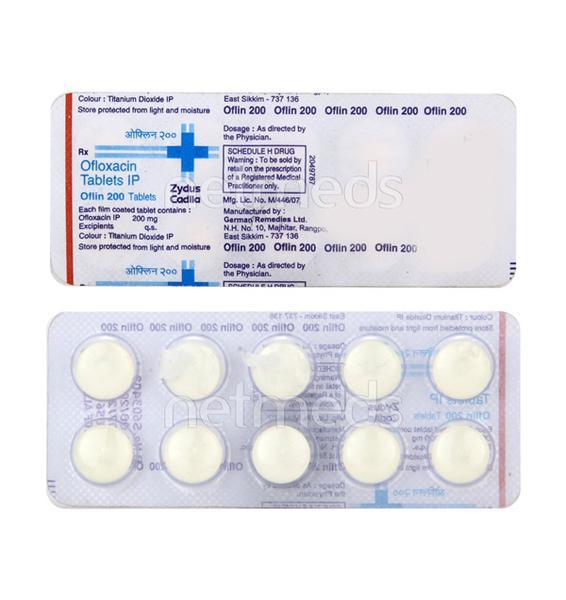 Oflin 200mg Tablet 10'S : Price, Uses, Side Effects | Netmeds