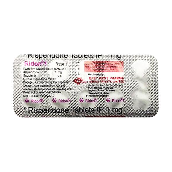Buy RIDON 1MG TABLET 10'S Online at Upto 25% OFF | Netmeds