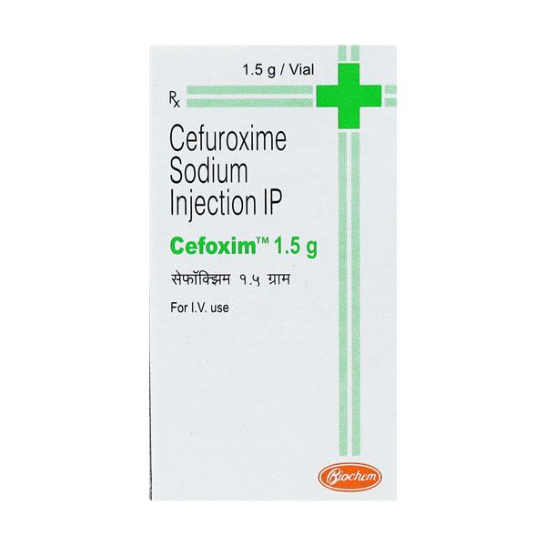 Cefoxim 1.5gm Injection 1's : Price, Uses, Side Effects | Netmeds