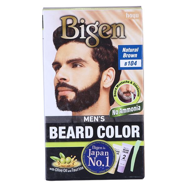 Buy Bigen Men's Beard Color B104 40 gm: Natural-Looking Beard Coloring ...