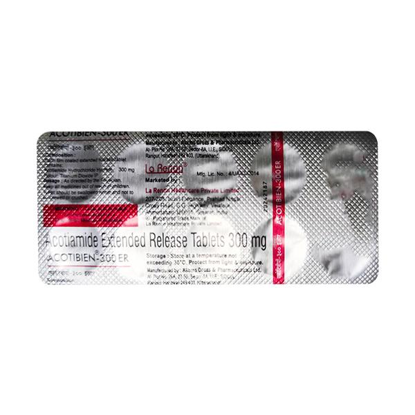 Acotibien 300 ER Tablet 10's Price, Uses, Side effects | Netmeds