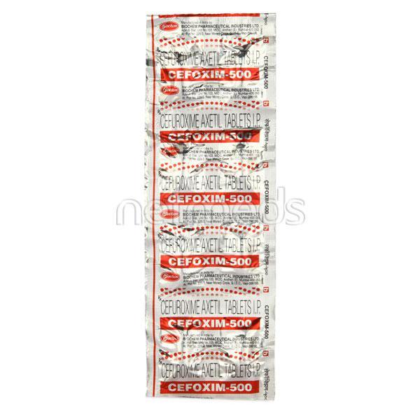Cefoxim 500mg Tablet 10'S : Price, Uses, Side Effects | Netmeds