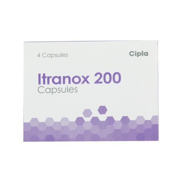 Itranox 200mg Capsule 4'S : Uses, Side Effects, Price | Netmeds