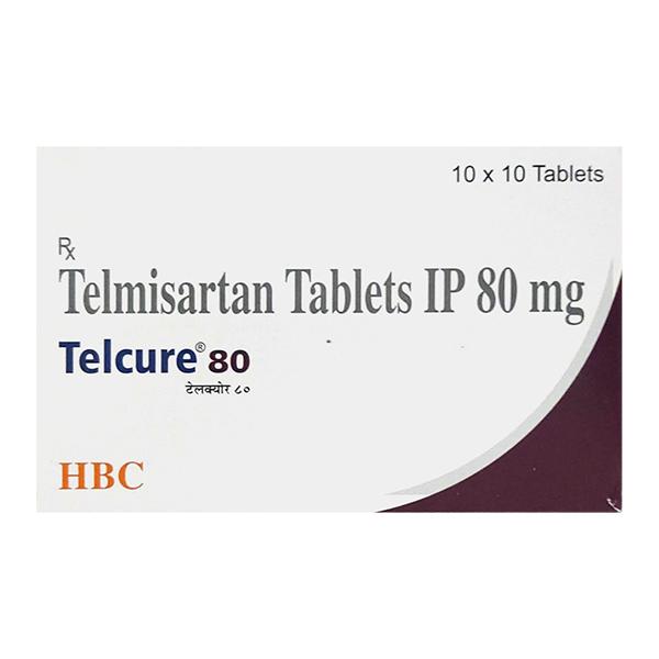 Telcure 80mg Tablet 10'S : Price, Uses, Side Effects | Netmeds