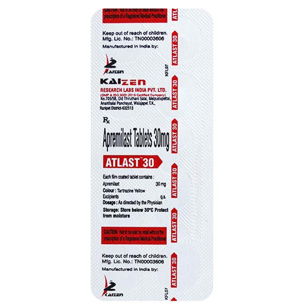 Buy ATLAST 30 Tablet 10's Online at Upto 25% OFF | Netmeds