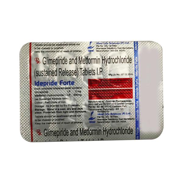 Buy IDEPRIDE FORTE Tablet 10's Online at Upto 25% OFF | Netmeds