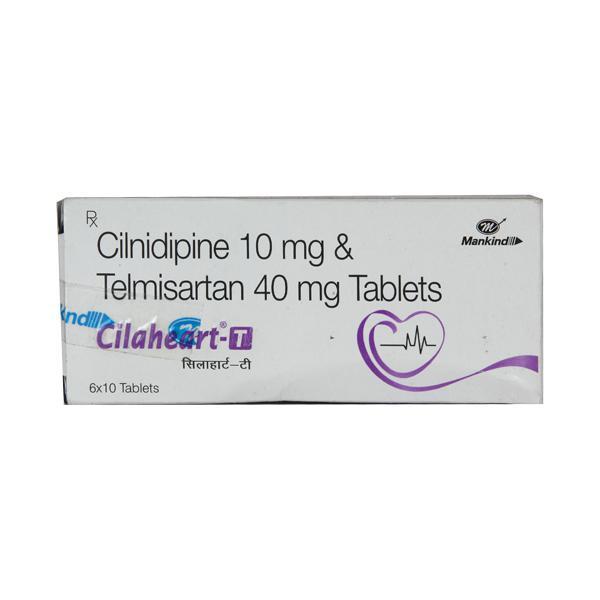 Buy Cilaheart T Tablet 10'S Online at Upto 25% OFF | Netmeds