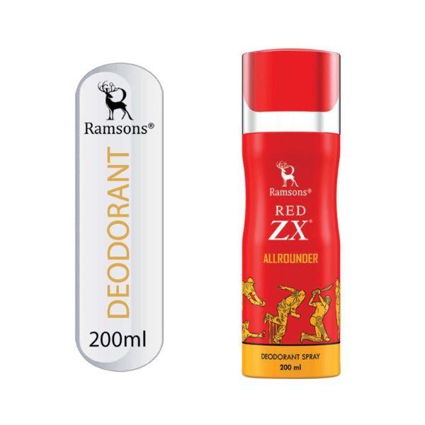 Buy Ramsons Red ZX Allrounder Deodorant Deodorant Spray 200ml Online at ...