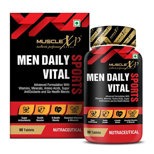 MuscleXP Men Daily Vital Sports Tablet 60's Online at Best Price ...