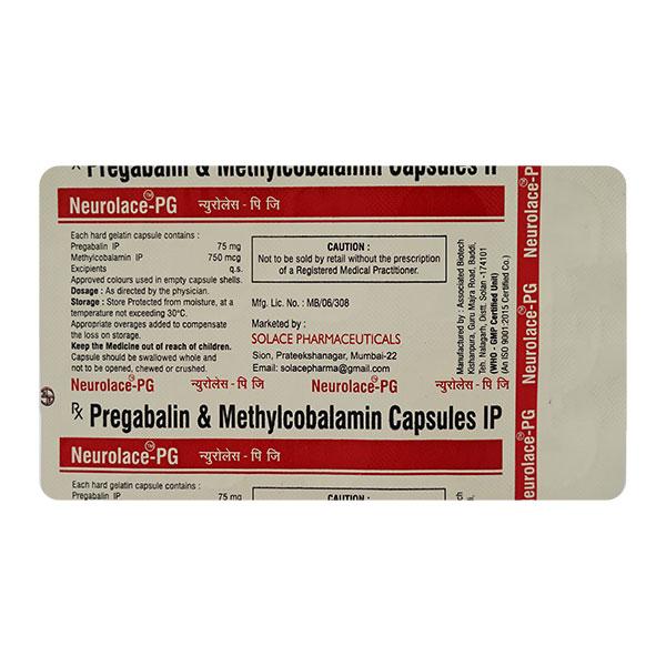 NEUROLACE PG Capsule 10's Price, Uses, Side effects, Substitutes | Netmeds