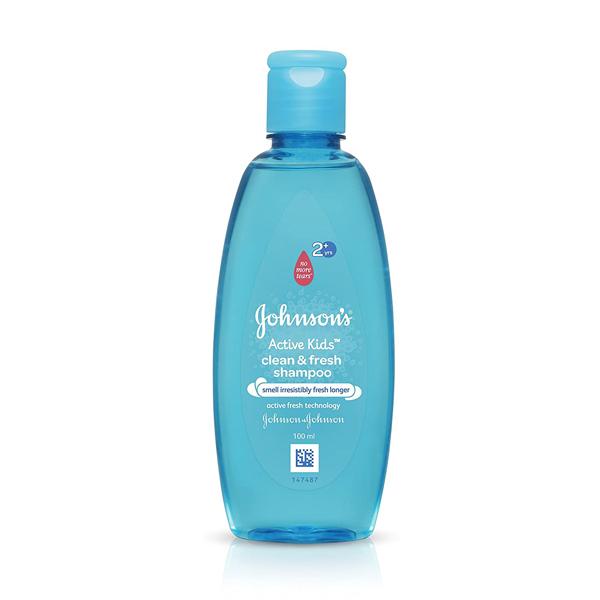 Buy Johnson's Active Kids Clean & Fresh Shampoo 100 ml Online at ...