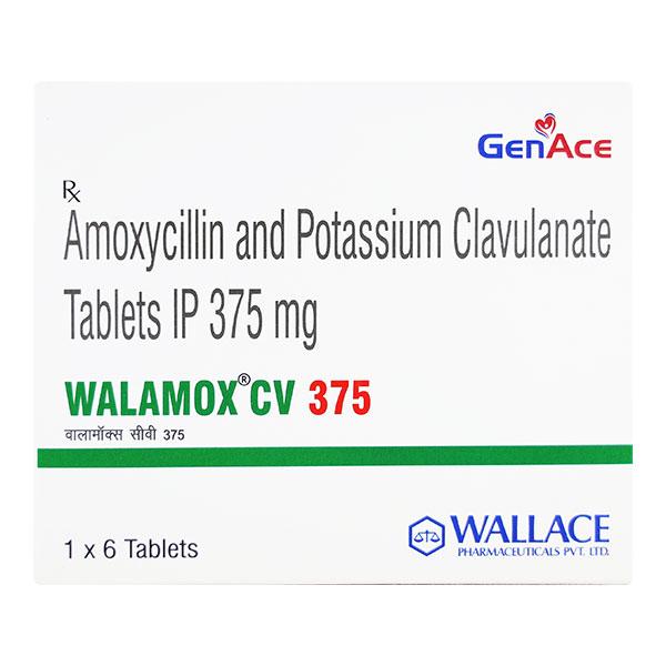 WALAMOX CV 375 Tablet 6's