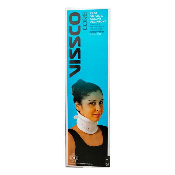 Vissco Core Firm Cervical Collar - Adjustable Height (0309) (Small) for ...