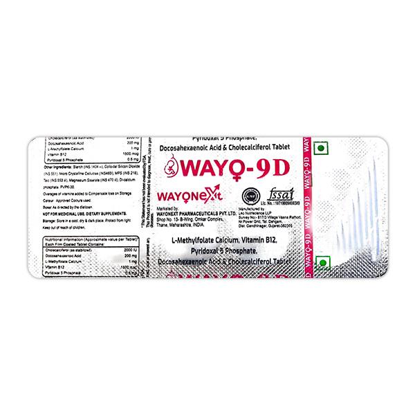 WAYO 9D Tablet 10's