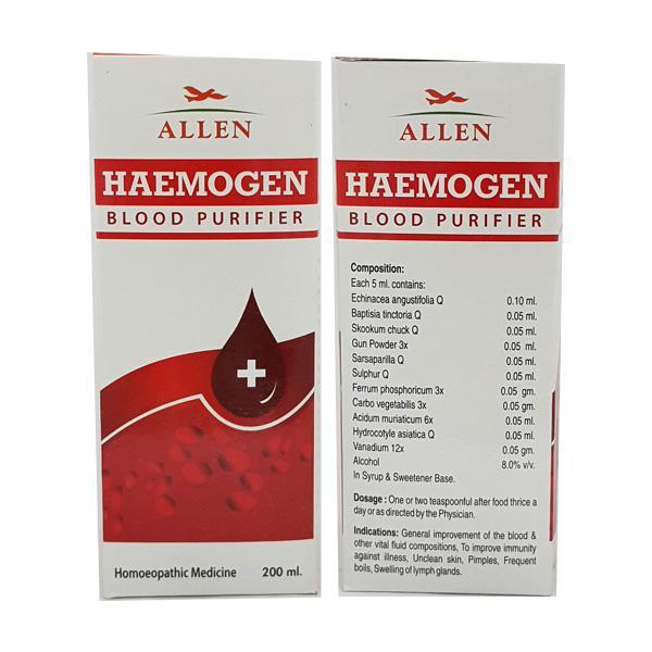 Allen Haemogen Drops 200 ml online at best price-Homeopathy