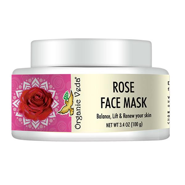 Organic Veda Rose Face Mask 100 gm Online at Discounted Price | Netmeds