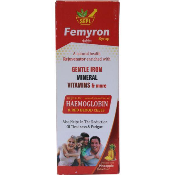 Vaidyamrit Femyron Syrup 200 ml Online at Best Price - Health Products