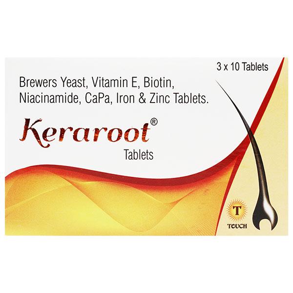 KERAROOT Tablet 10's Price, Uses, Side effects, Substitutes | Netmeds