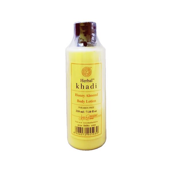 Khadi Herbal Body Lotion - Honey & Almond 210 ml Online at Best Price ...