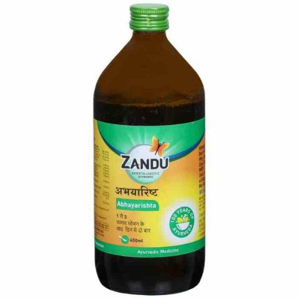 Zandu Abhyarishta Syrup 450 ml Online at Best Price - Speciality Medicines