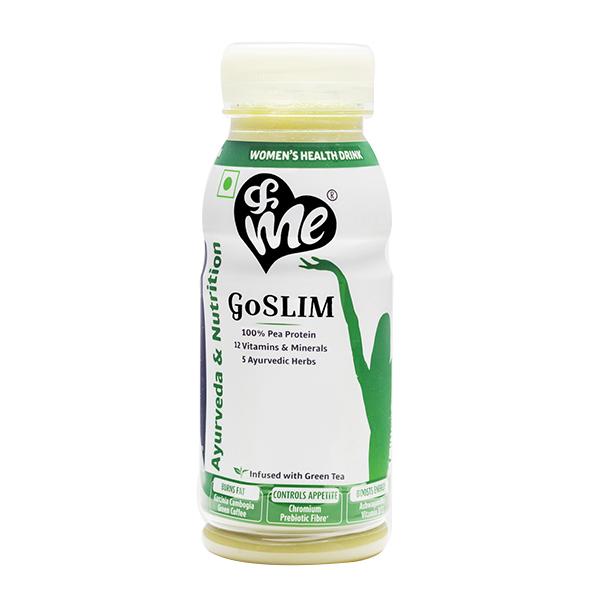 &Me Ayurveda & Nutrition GoSLIM Pea Protein Health Drink (Pack of 8 x ...
