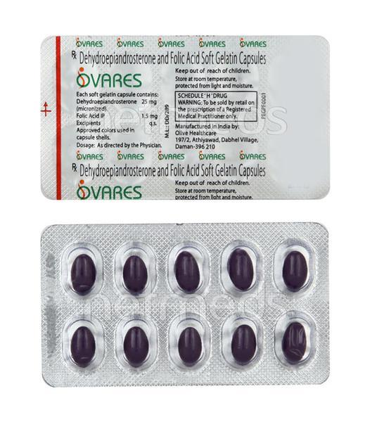Ovares Capsule 10'S