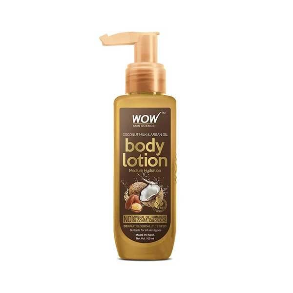 Buy WOW Skin Science Body Lotion - Coconut Milk and Argan Oil 100 ml ...