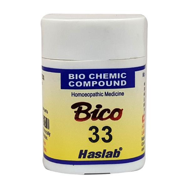Haslab Bico 33 Biochemic Compound Tablet 20 gm online at best price ...