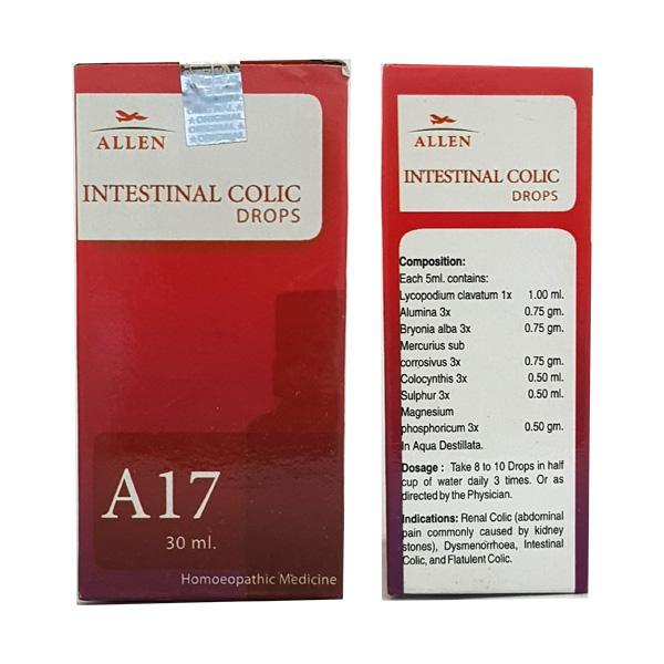Allen A17 Intestinal Colic Drops 30 ml online at best price-Homeopathy