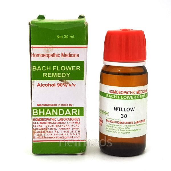 Bhandari Bach Flower Willow 30 Liquid 30 ml online at best price-Homeopathy