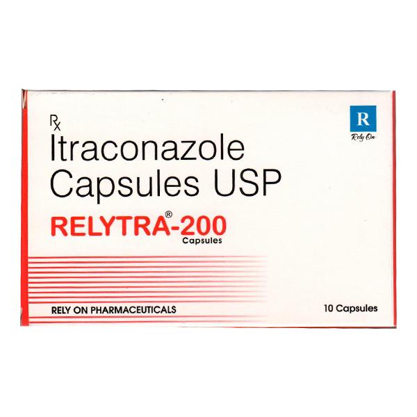 RELYTRA 200 Capsule 10's