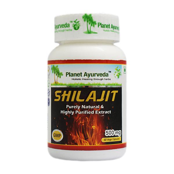 Buy Planet Ayurveda Shilajit Capsules 60's for Overall Health & Vitality | Netmeds