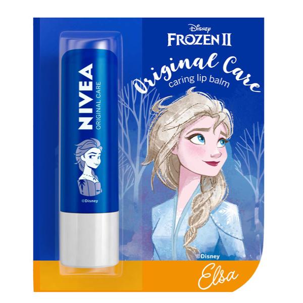 Nivea Disney Princess Original Caring Lip Balm - Elsa 4.8 gm
