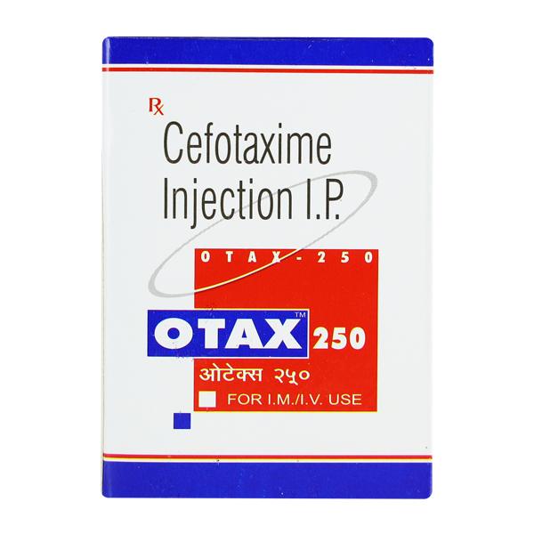 OTAX 250mg Injection 1's Price, Uses, Side effects, Substitutes | Netmeds