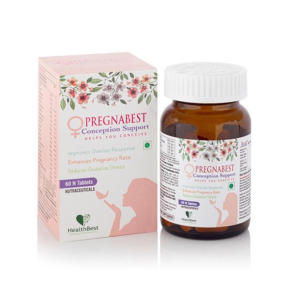 Buy HealthBest Pregnabest Conception Support Tablet 60's Online at ...