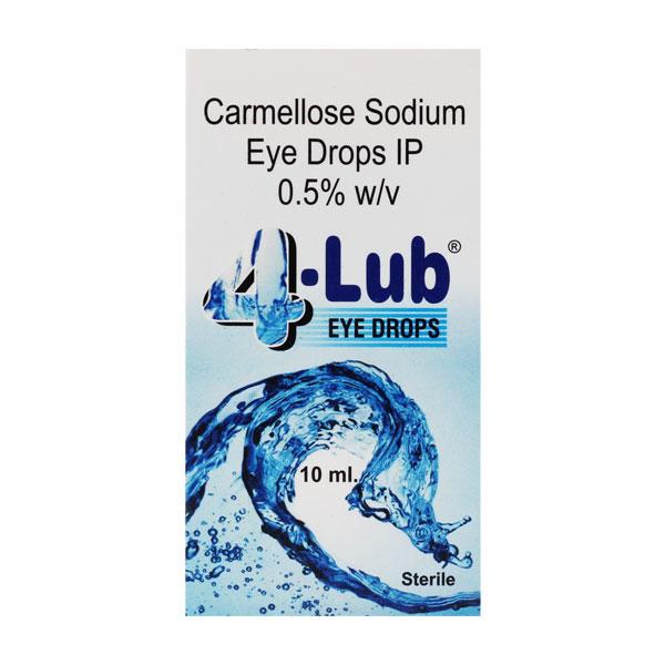 4 LUB Eye Drops 10ml