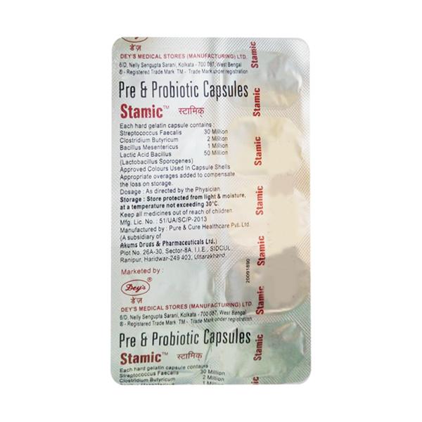 Stamic Capsule 10'S