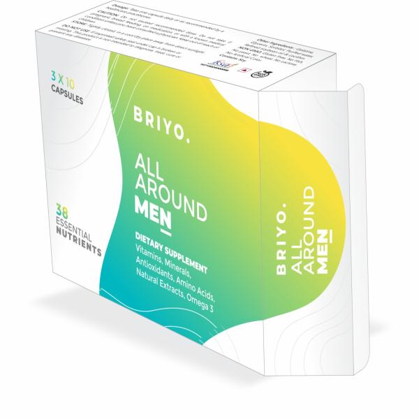 Briyo All Around Men Capsules (Pack of 3 x 10's) 1's Online at Best Price - General Health