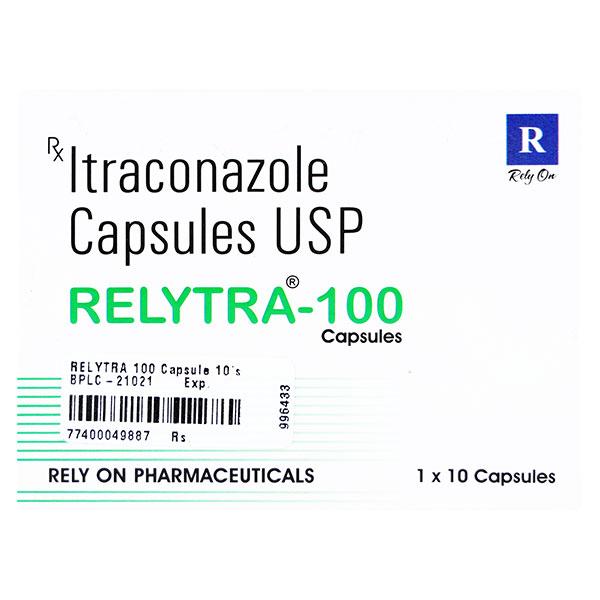 RELYTRA 100 Capsule 10's