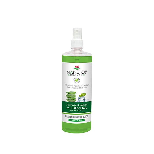 Nandika Beauty Astringent Lotion - Aloevera with Mint 100 ml Online at ...