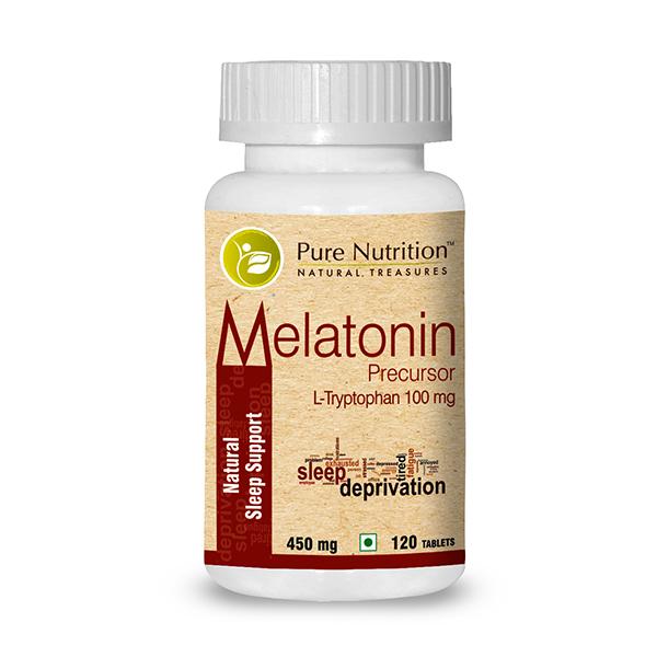 Pure Nutrition Melatonin 450 mg Tablets 120's Online at Best Price ...