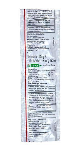 Ibtel CT 40/12.5mg Tablet 10'S