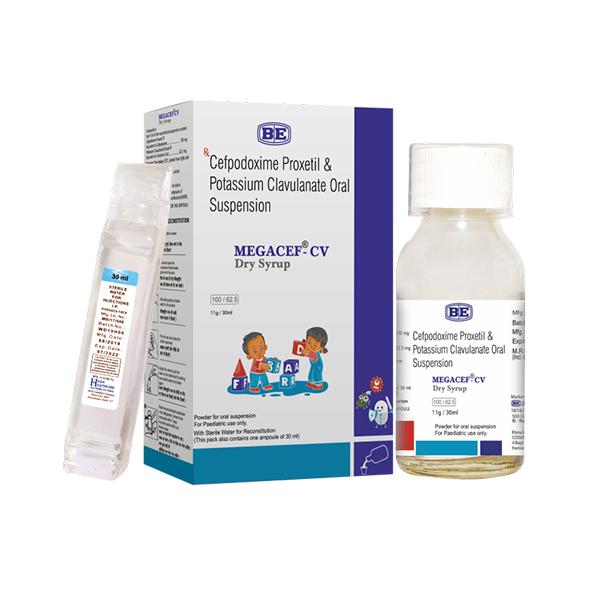 MEGACEF CV 100mg Dry Syrup 30ml