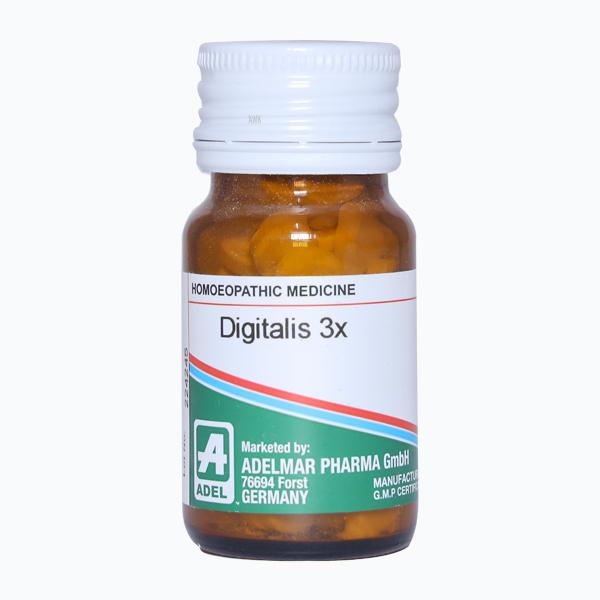 Buy Adel Digitalis Purp. 3X (4 grain) Tablet 20 gm Online at Discounted ...