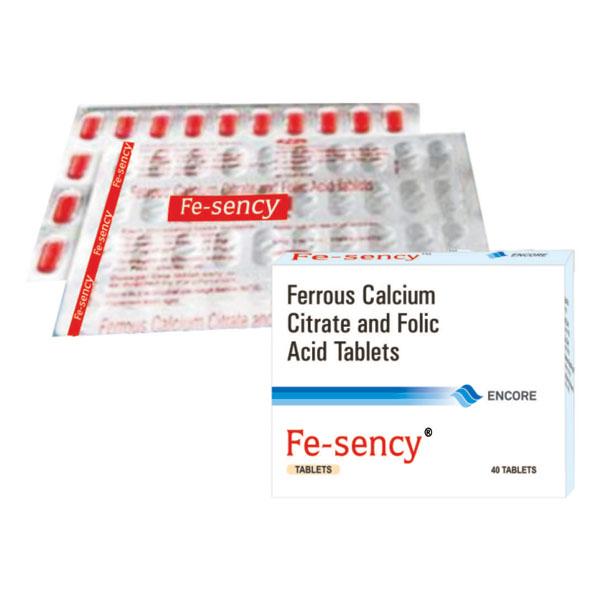 FE SENCY Tablet 40's Price, Uses, Side effects, Substitutes | Netmeds
