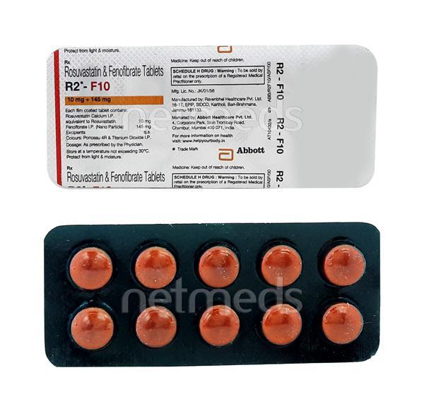 R2 F 10mg Tablet 10'S