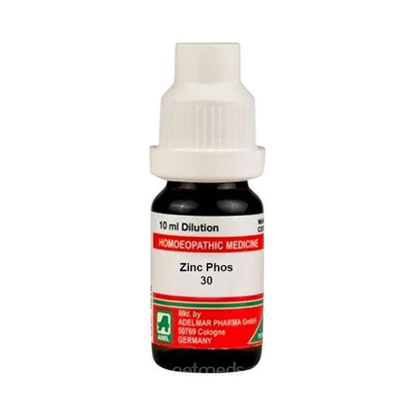 Adel Zincum Phos 30 Liquid 10 ml online at best price-Homeopathy