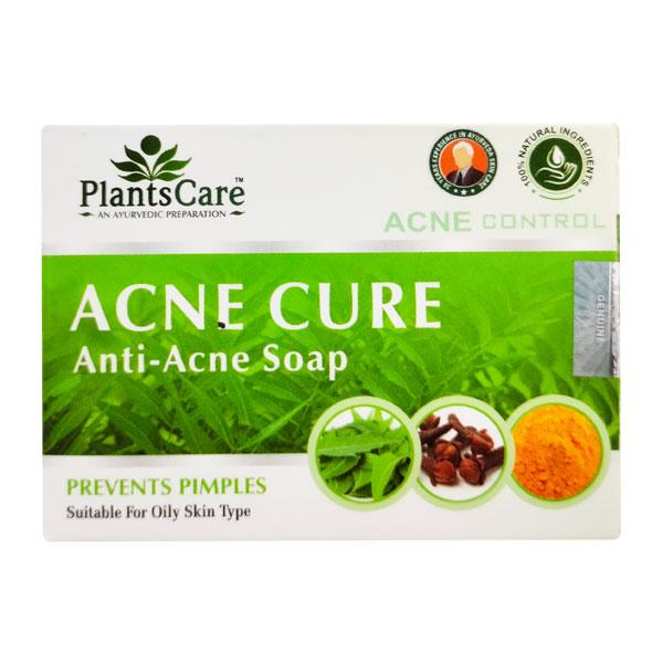 Buy Plantscare Acne Cure Anti Acne Soap 75 gm Online at Best Price - Soaps