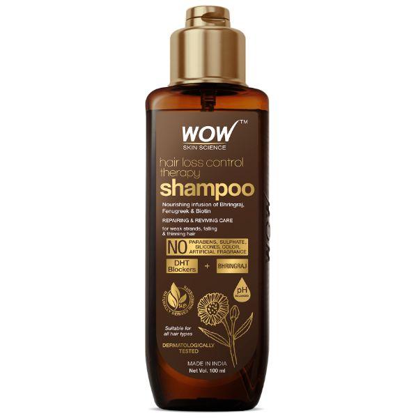 Buy WOW Skin Science Hair Loss Control Therapy Shampoo 100 ml Online at ...