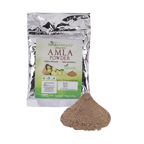 Kerala Naturals Organic Amla Powder 100 gm Online at Discounted Price ...